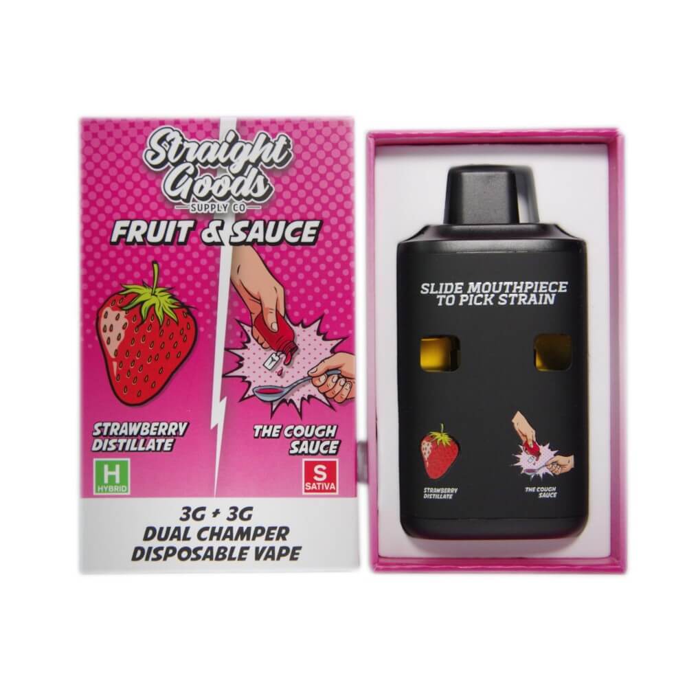 Straight Goods | Dual Chamber Vape (6G) (Fruit + Sauce)